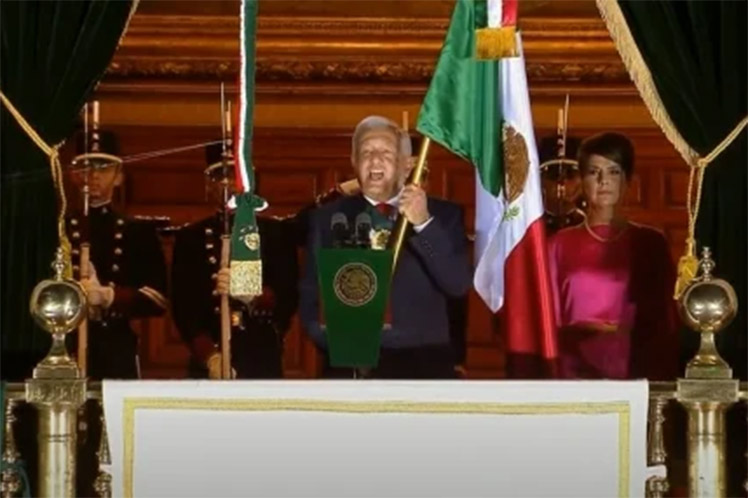 López Obrador oficia el Grito de Independencia de México | Cuba Si López Obrador oficia el Grito de Independencia de México | Cuba Si