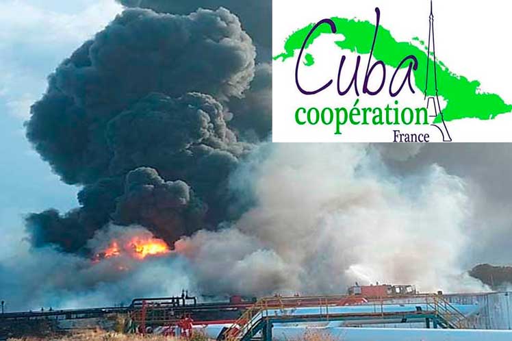 CubaCoop expresses solidarity with Cuba in face of raging fire | Cuba Si